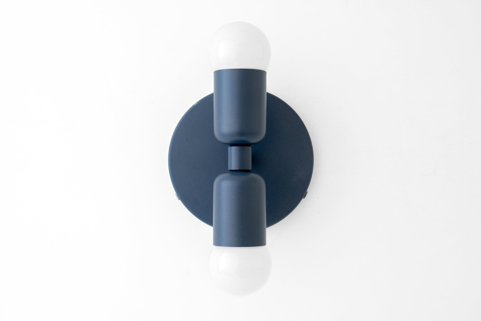 Modern Wall Sconce - Colored Sconce - Periwinkle Blue Sconce - Bathroom ...