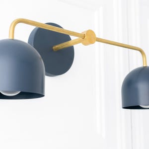 Vanity Light - Colored Wall Light - Showy Lamp Design - Green Sconce ...