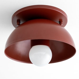 Yellow Ceiling Light - 6in Dome Light - Colorful Lighting - Light ...