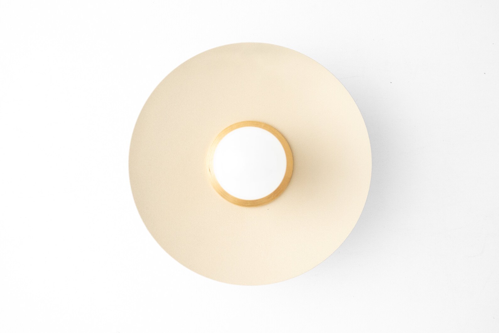 Mauve and Brass Wall Light Purple Sconce Modern Design - Etsy