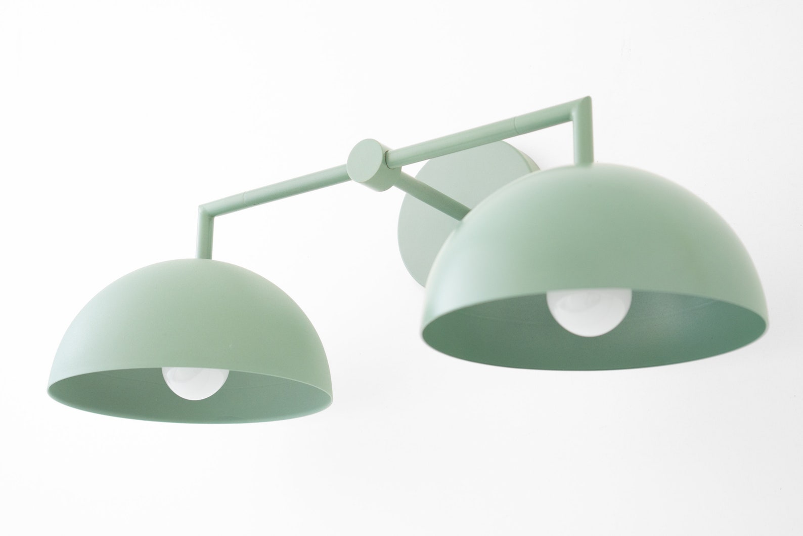 Vanity Light Fixture - Green Vanity Light - Vanity Lighting - Bathroom ...