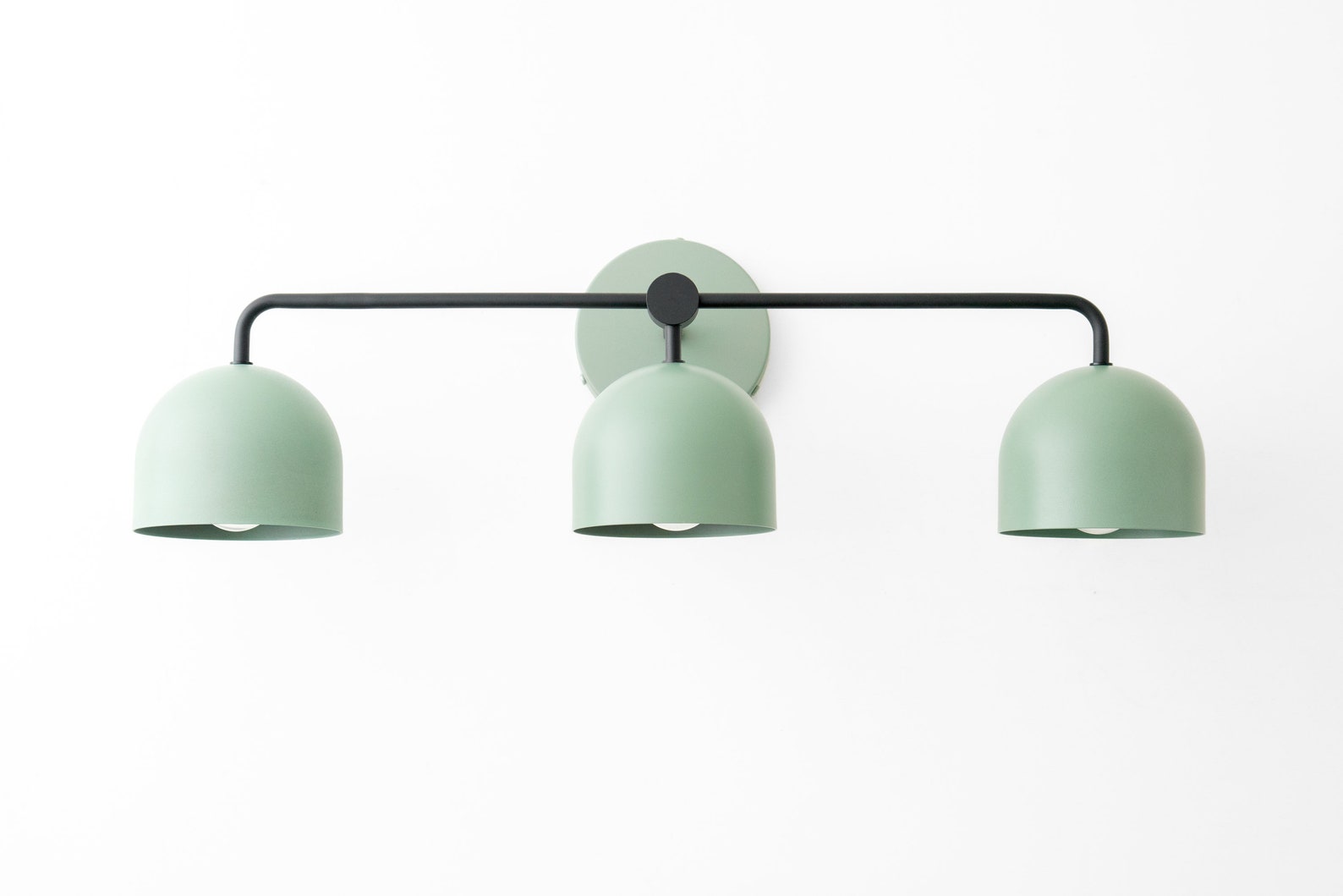 3 Bulb Vanity Light - Multicolored - Colored Wall Light - Bathroom ...