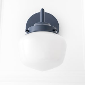 Wall Lamp - Blue Sconce - Colored Wall Light - Colorful Lamp - Brass ...