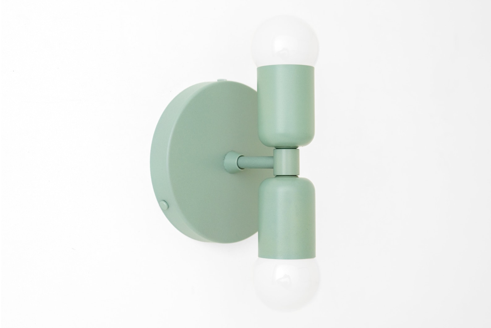 Modern Wall Sconce - Colored Sconce - Periwinkle Blue Sconce - Bathroom ...