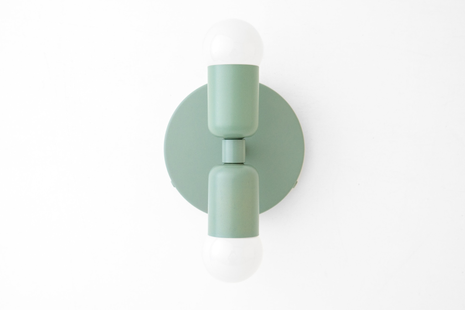 Modern Wall Sconce - Colored Sconce - Periwinkle Blue Sconce - Bathroom ...