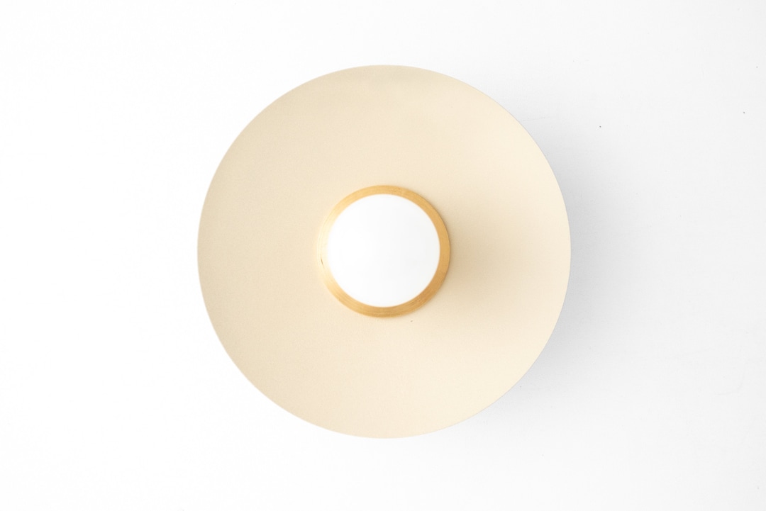 Industrial Light - Gray Sconce - Flush Mount - Utility Light - Ceiling ...
