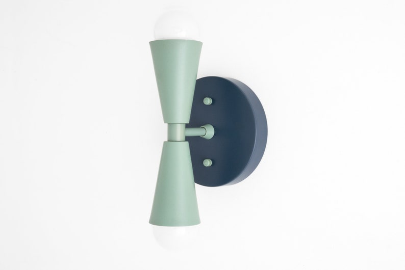 Multicolored Sconce Green Sconce Modern Wall Sconce - Etsy
