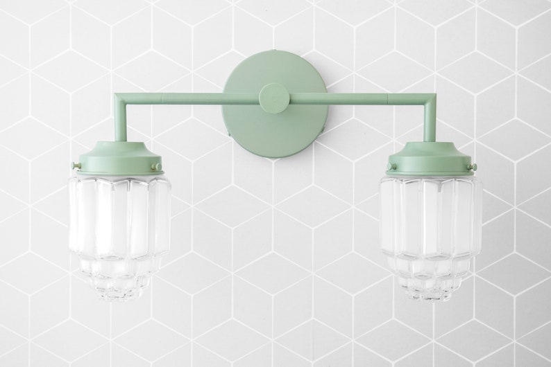 Showy Lamp Design Art Deco Lighting Colored Wall Light - Etsy