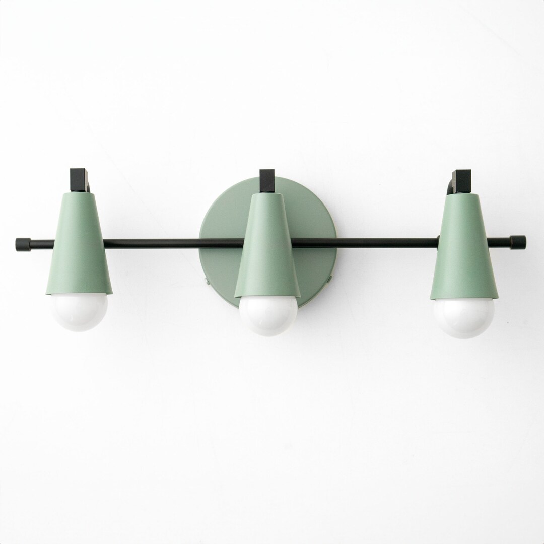 Bathroom Vanity - Mirror Lighting - 3 Bulb Light - Light Fixture ...