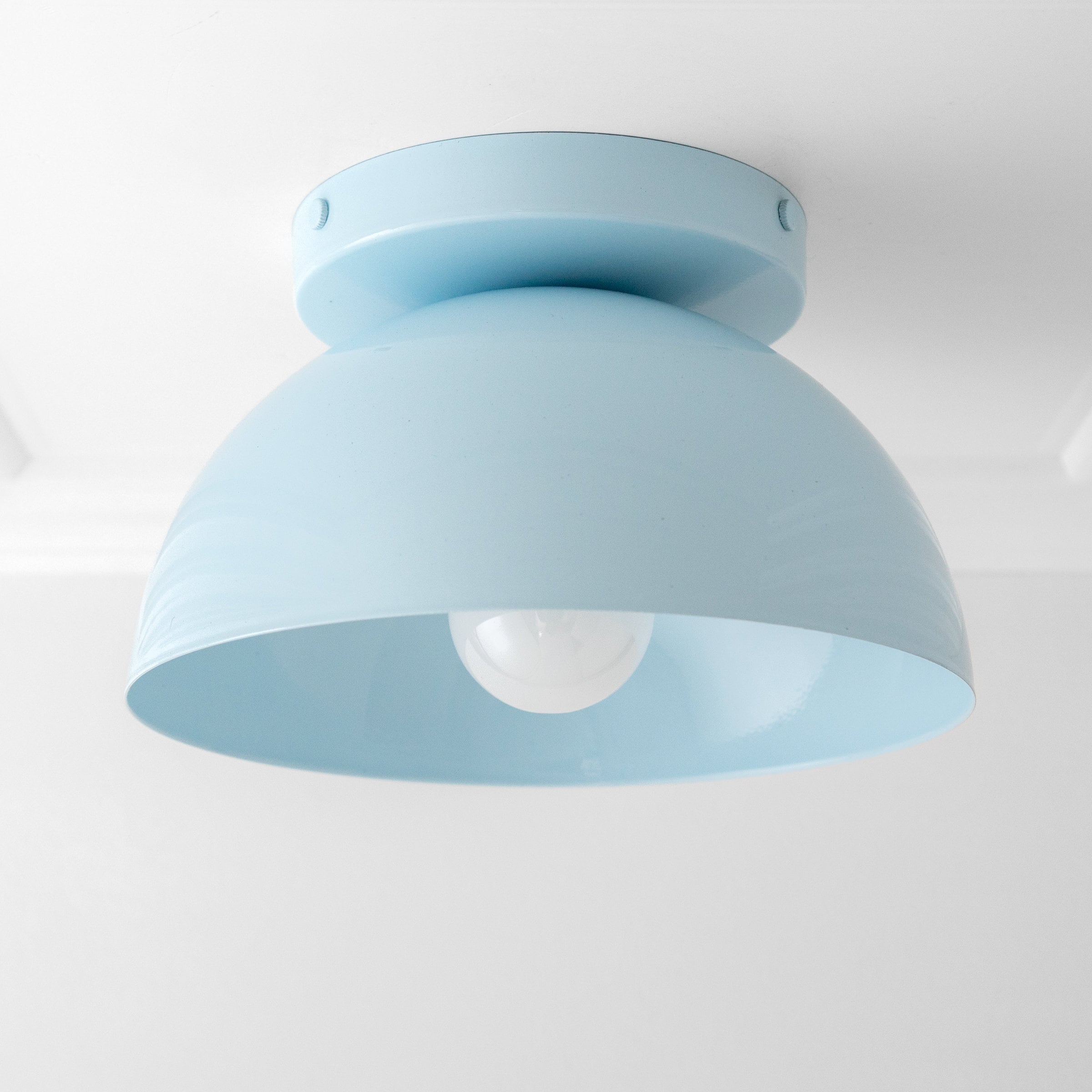 Green Ceiling Light - 8in Dome Lighting - Modern Lighting - Nature ...
