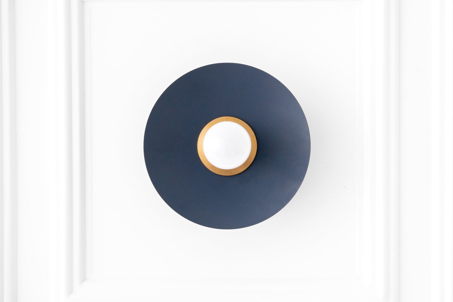 Mauve and Brass Wall Light Purple Sconce Modern Design Wall Sconce Wall ...