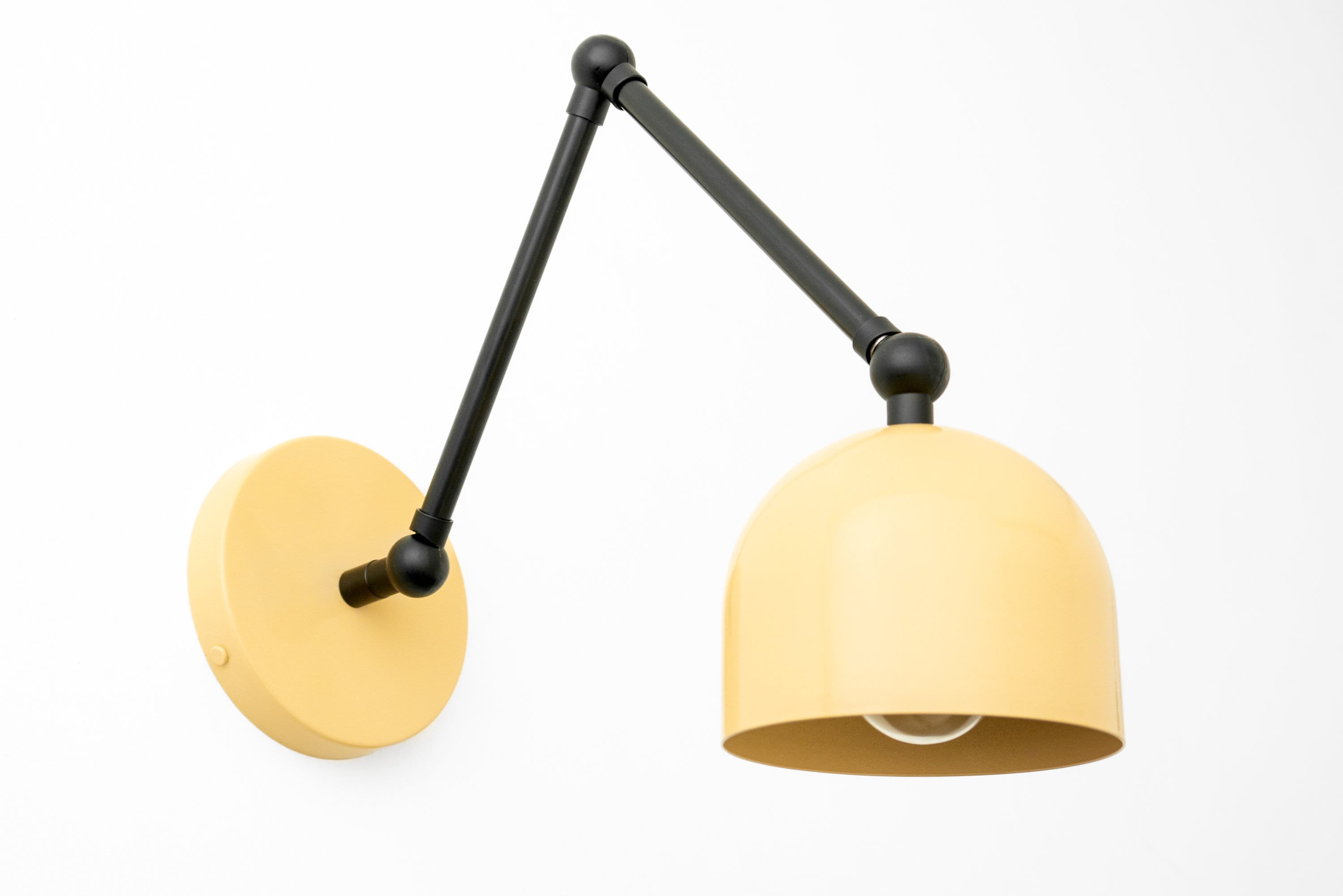 Articulating Sconce Black Sconce Colored Wall Light - Etsy