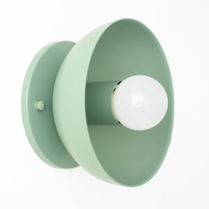 Colored Wall Light - Wall Sconce - 6in Colored Sconce - Wall Lighting ...
