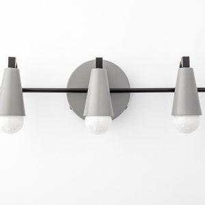 Bathroom Vanity - Mirror Lighting - 3 Bulb Light - Light Fixture ...