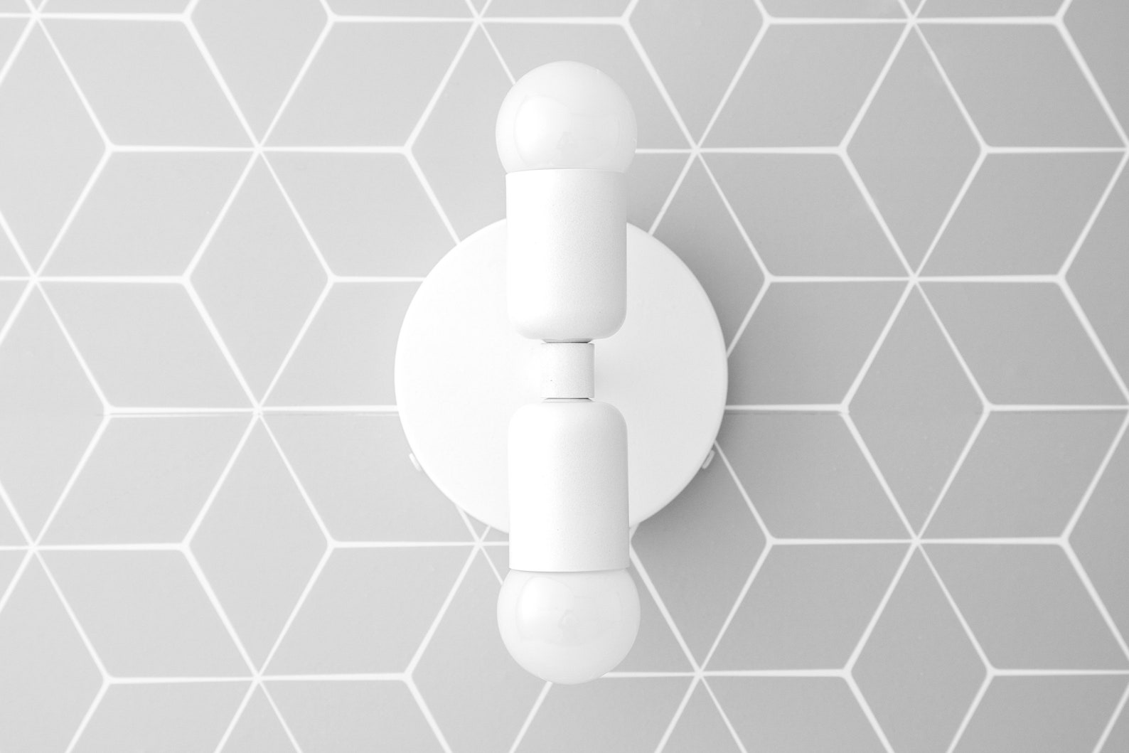 Modern Wall Sconce - Colored Sconce - Periwinkle Blue Sconce - Bathroom ...