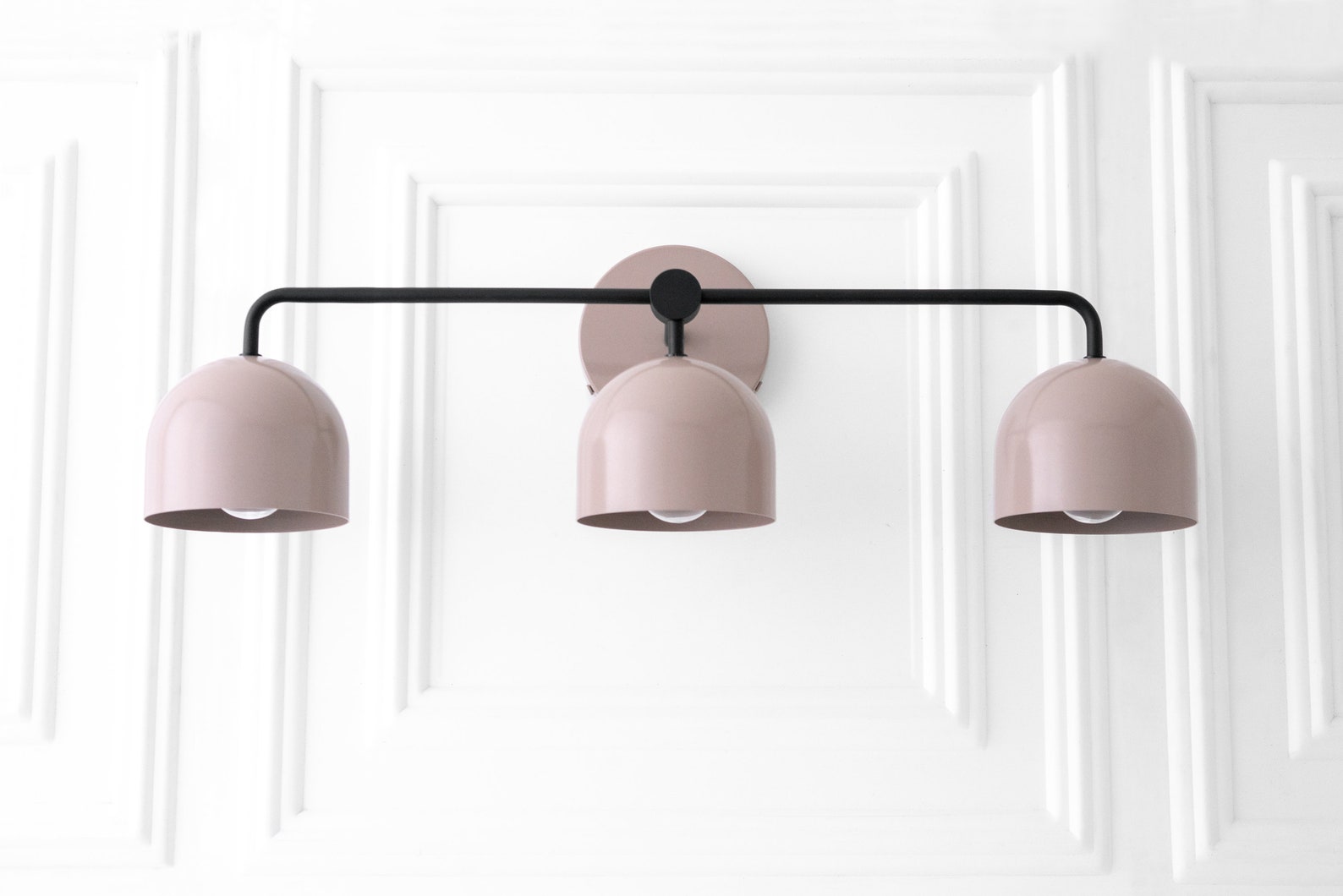 3 Bulb Vanity Light - Multicolored - Colored Wall Light - Bathroom ...