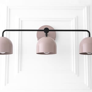 3 Bulb Vanity Light - Multicolored - Colored Wall Light - Bathroom ...