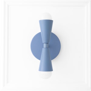 Sconce - Minimalist - Geometric Sconce - Blue Sconce - Modern Wall ...