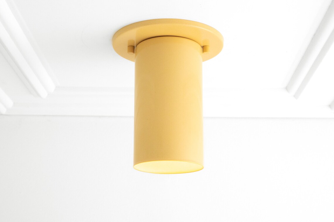 Kitchen Island Light - Yellow Ceiling Light - Directional Light ...