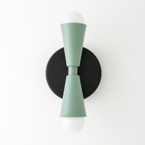 Multicolored Sconce - Green Sconce - Modern Wall Sconce - Geometric ...