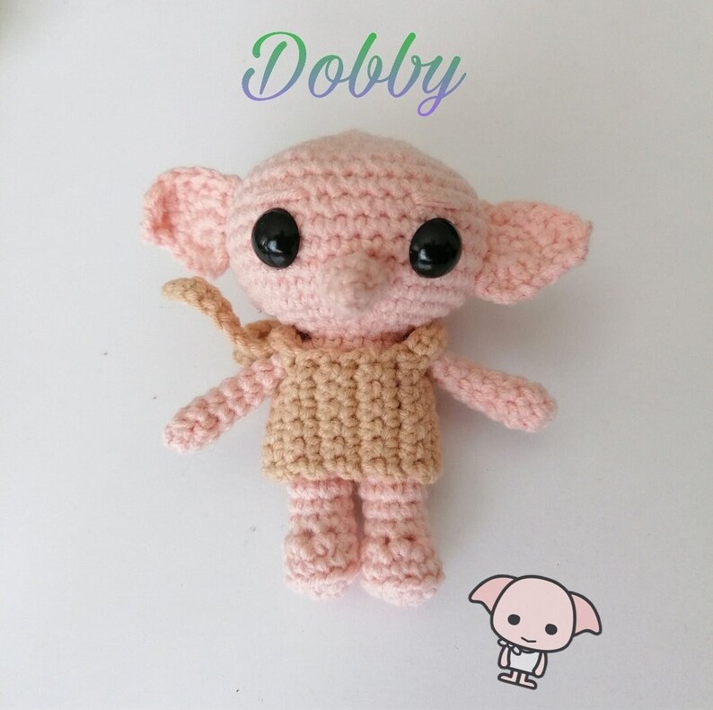 DOBBY Crochet Doll - Etsy