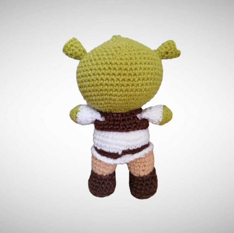 SHREK Crochet Doll - Etsy