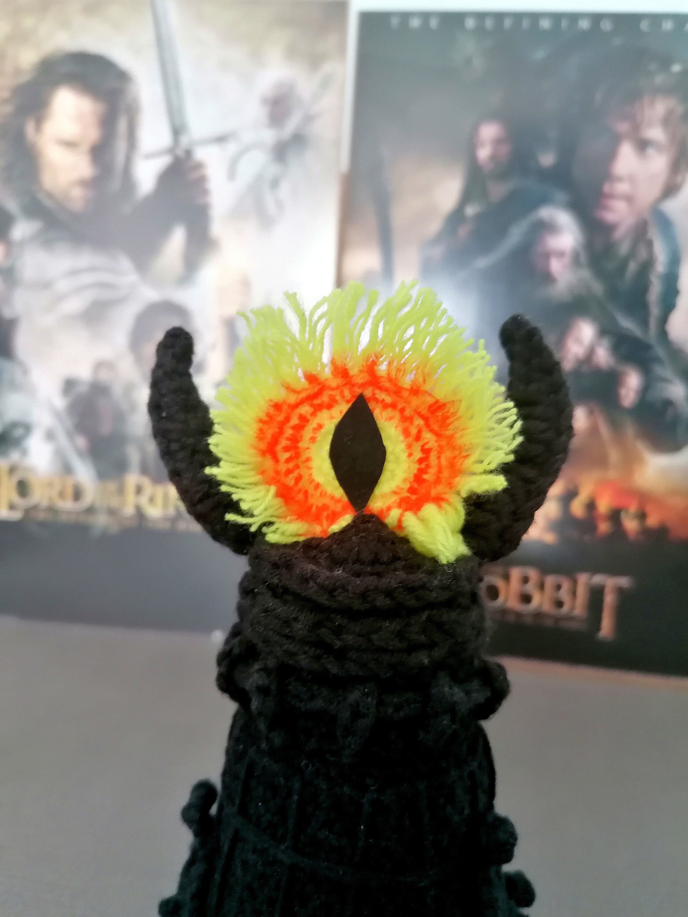 EYE OF SAURON Crochet Doll - Etsy