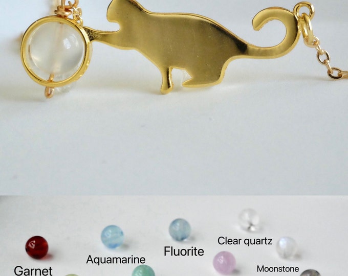 Handmade Natural Jade Cat Hairpin - Etsy