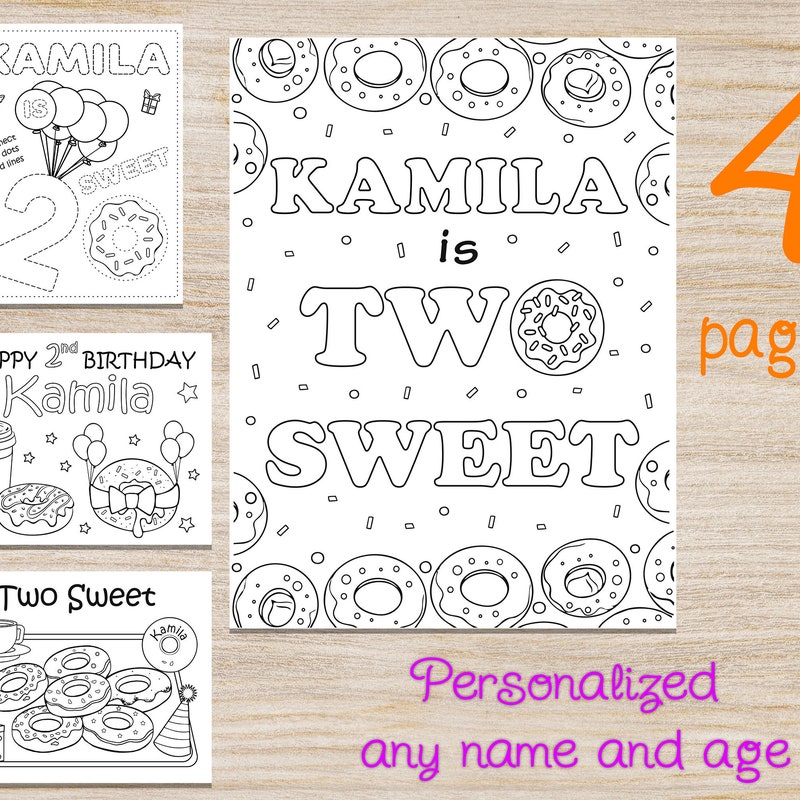 Two Sweet Birthday - Etsy