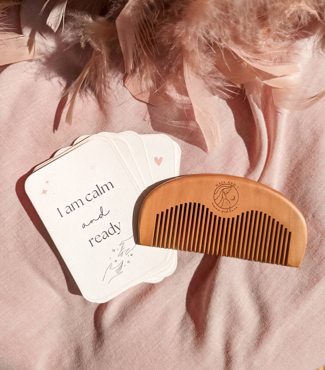 Ultimate Birthing Set With Labour Comb and Positive Birth - Etsy UK