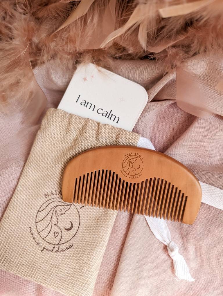 Ultimate Birthing Set With Labour Comb and Positive Birth Affirmation ...