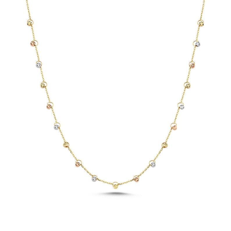 Minimal Dorica Necklace 14k Gold Necklace Gold Necklaces - Etsy