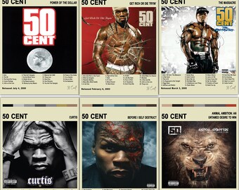 50 Cent Poster - Etsy