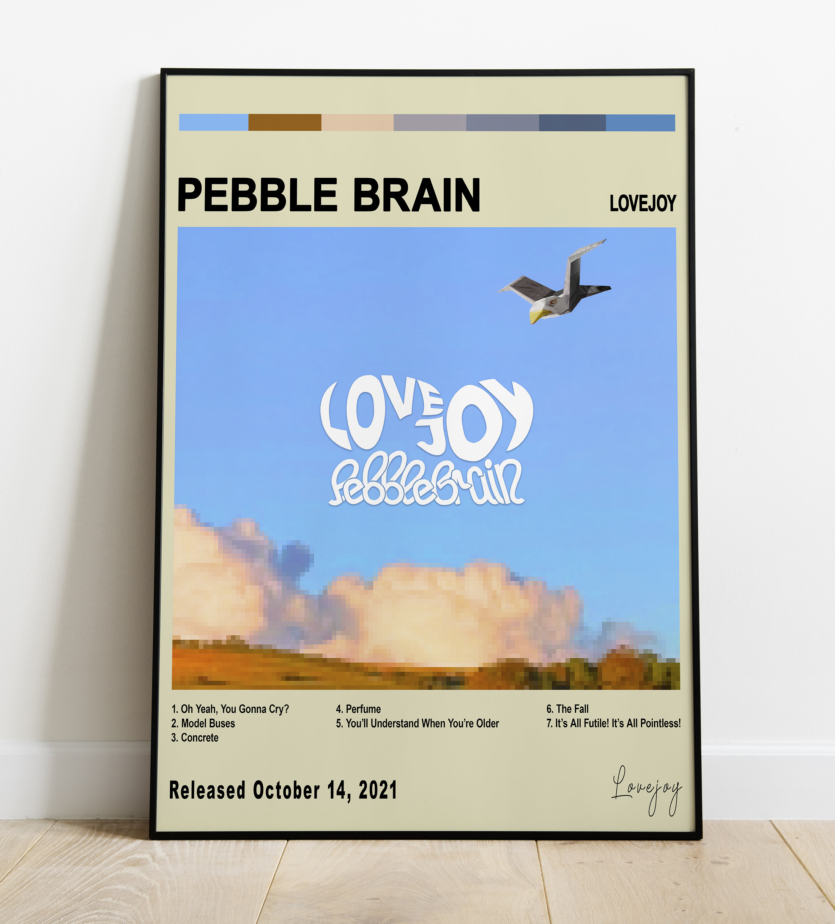 Lovejoy Pebble Brain Album Cover Wall Poster Vintage - Etsy UK