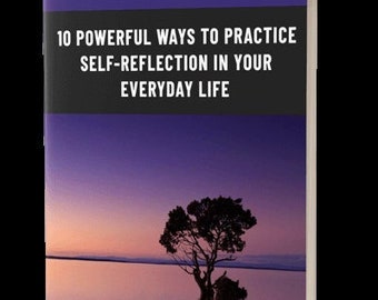 10 Powerful Ways to Practice Self-reflection in Your Everyday Life - Etsy