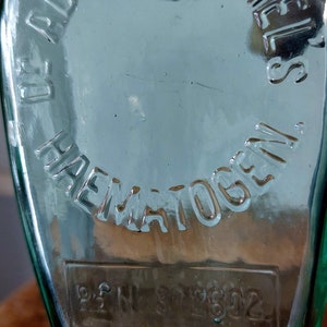 Dr Adolf Hommels Haematogen Cure..antique Bottle. - Etsy