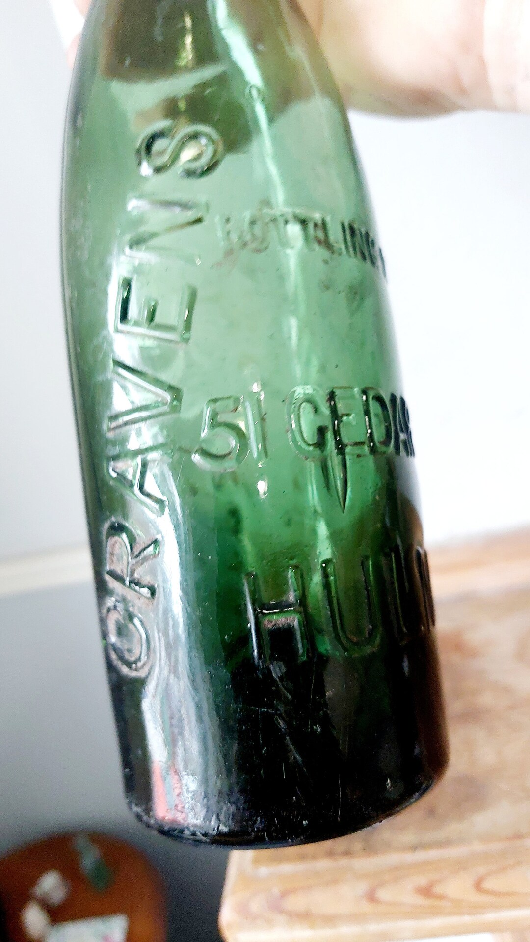 Antique Bottle..austin Craven. - Etsy