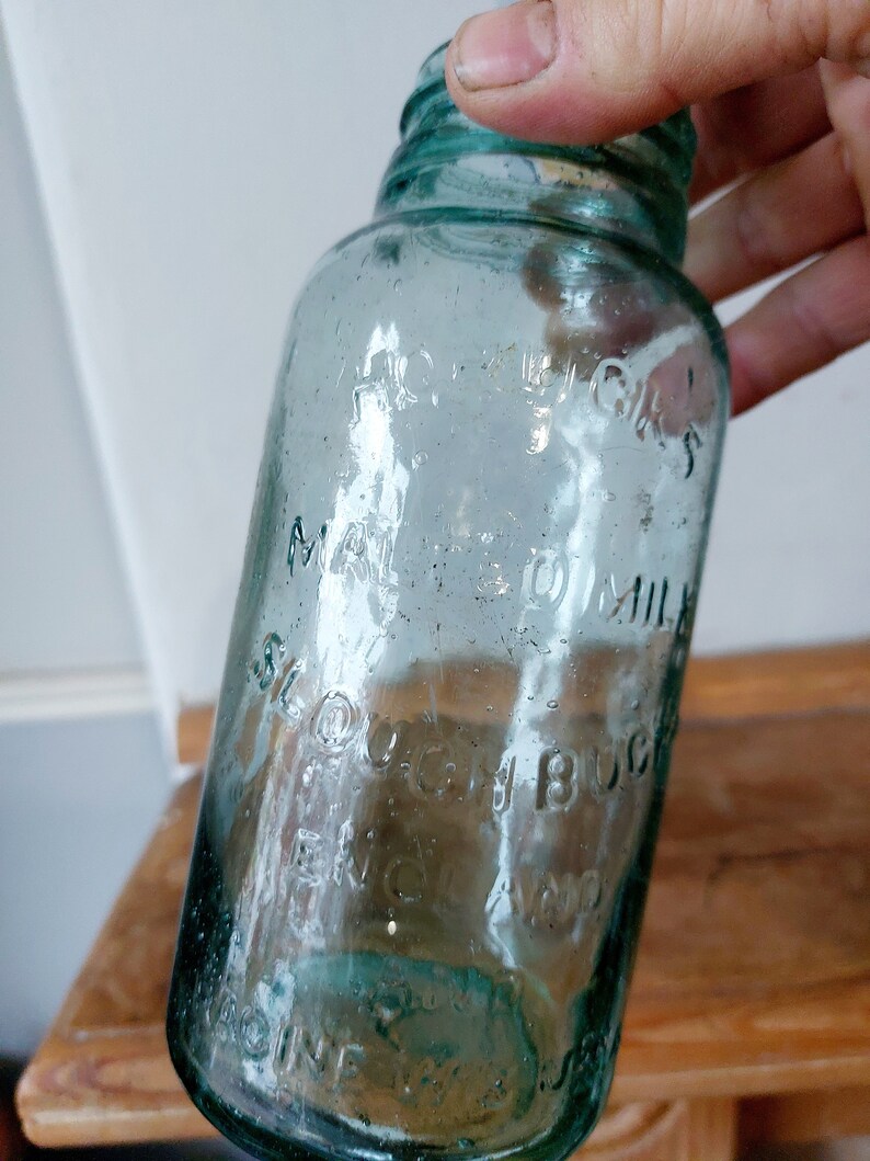 Antique Jarhorlicks Malted Milk Etsy
