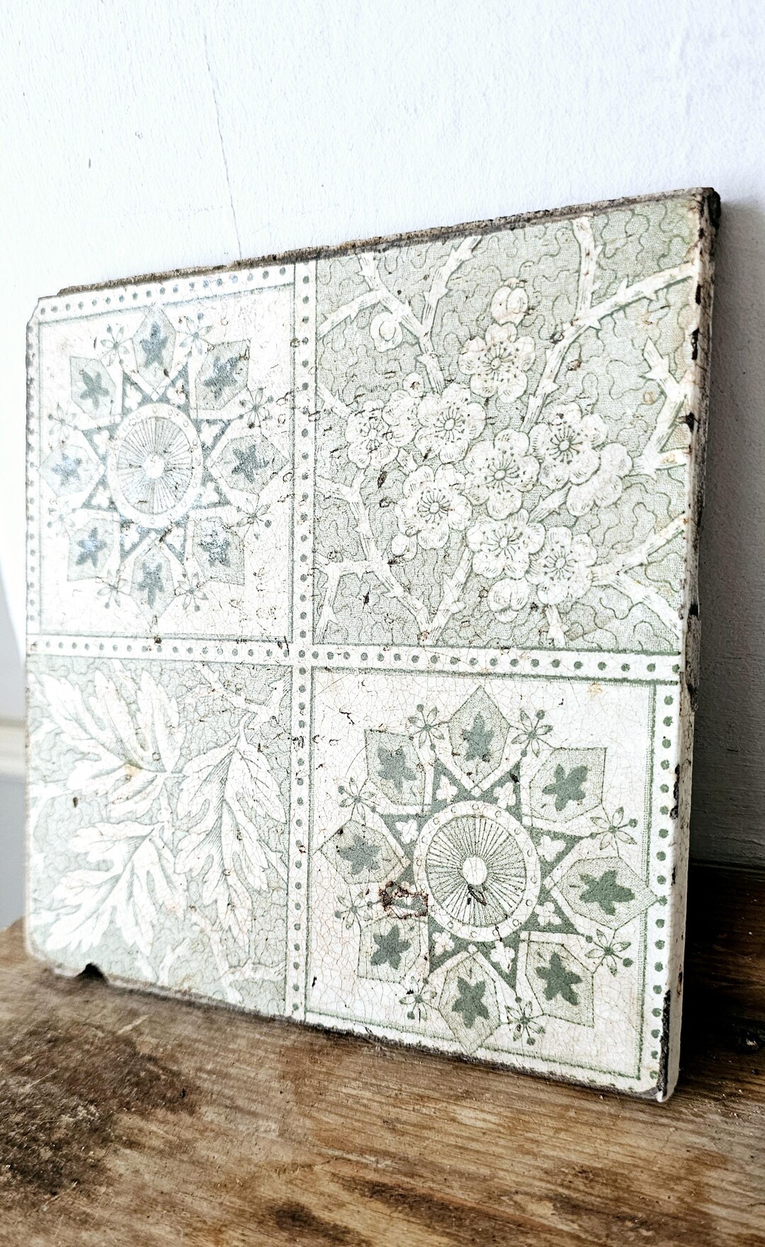 Antique Victorian Tile. - Etsy