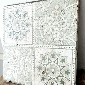 Antique Victorian Tile. - Etsy