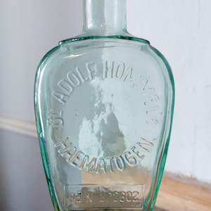 Dr Adolf Hommels Haematogen Cure..antique Bottle. - Etsy