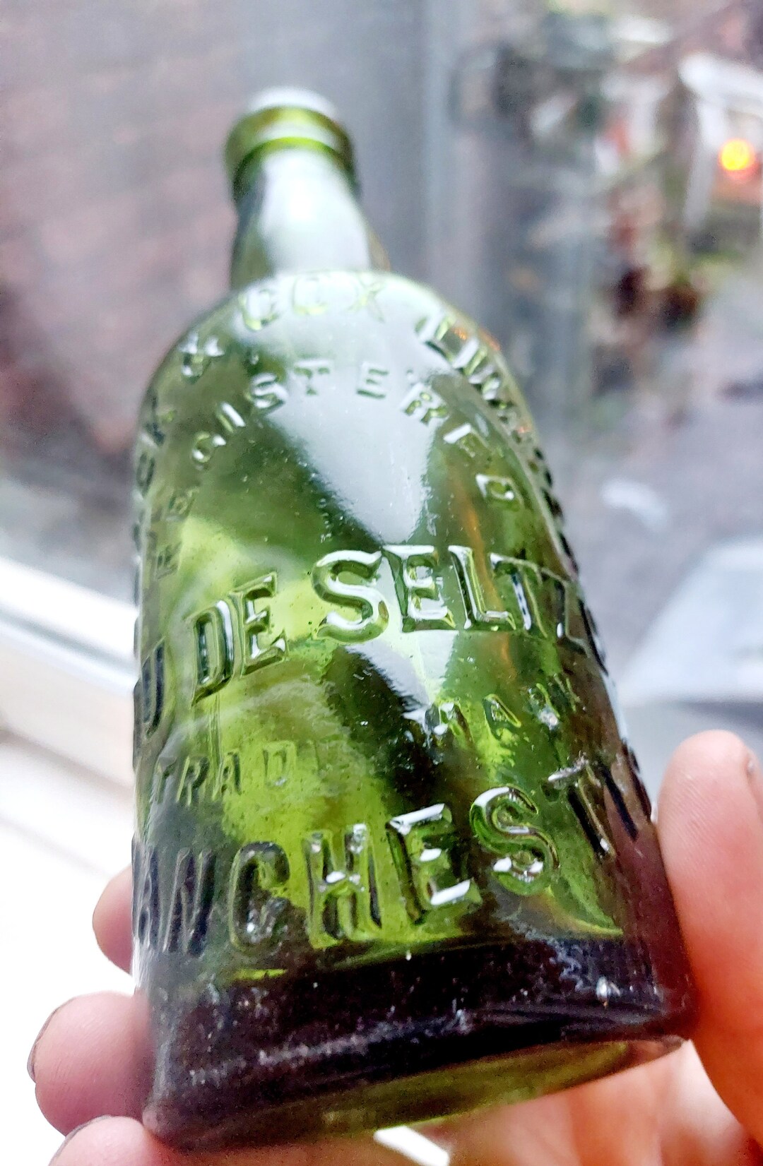 Antique Seltzer Bottle..slack & Cox Manchester. - Etsy