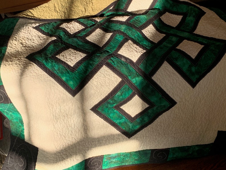 Celtic Knot Quilt Pattern Etsy