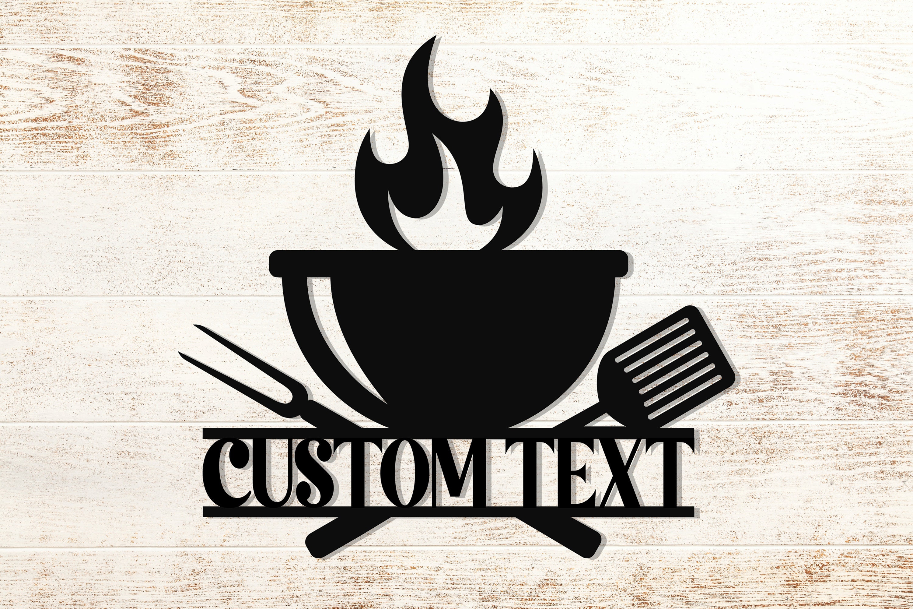 Custom BBQ Sign, Personalized Metal BBQ Sign, Metal Grill Sign, Outdoor ...