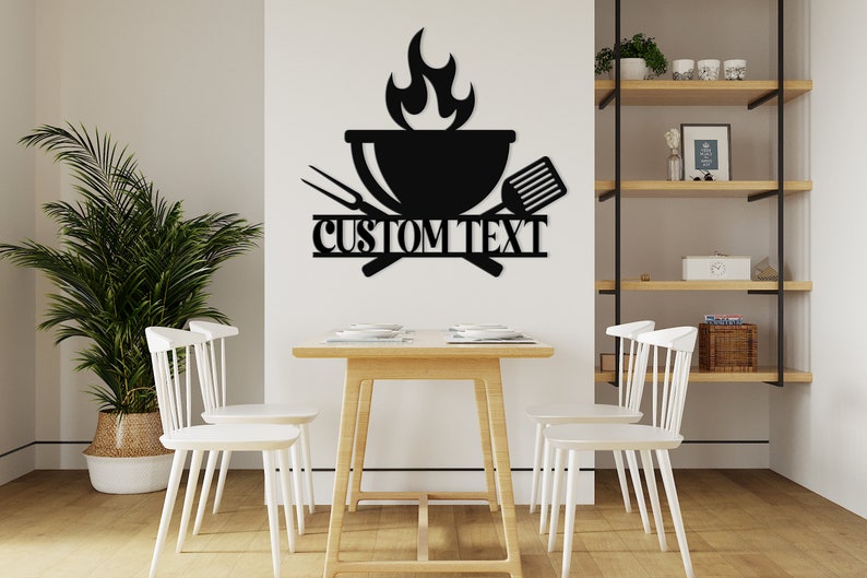 Custom BBQ Sign, Personalized Metal BBQ Sign, Metal Grill Sign, Outdoor ...