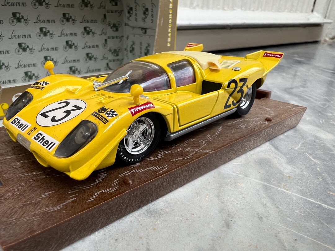 Ferrari 512 S 1970 Yellow 1:43 Brumm 1/43 - Etsy
