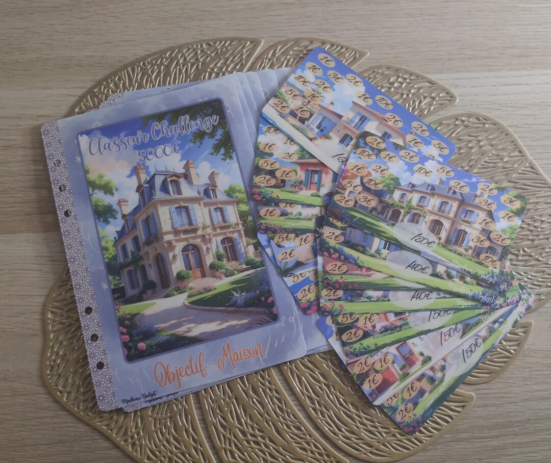 5000 House Challenge | Envelope Budget - Etsy