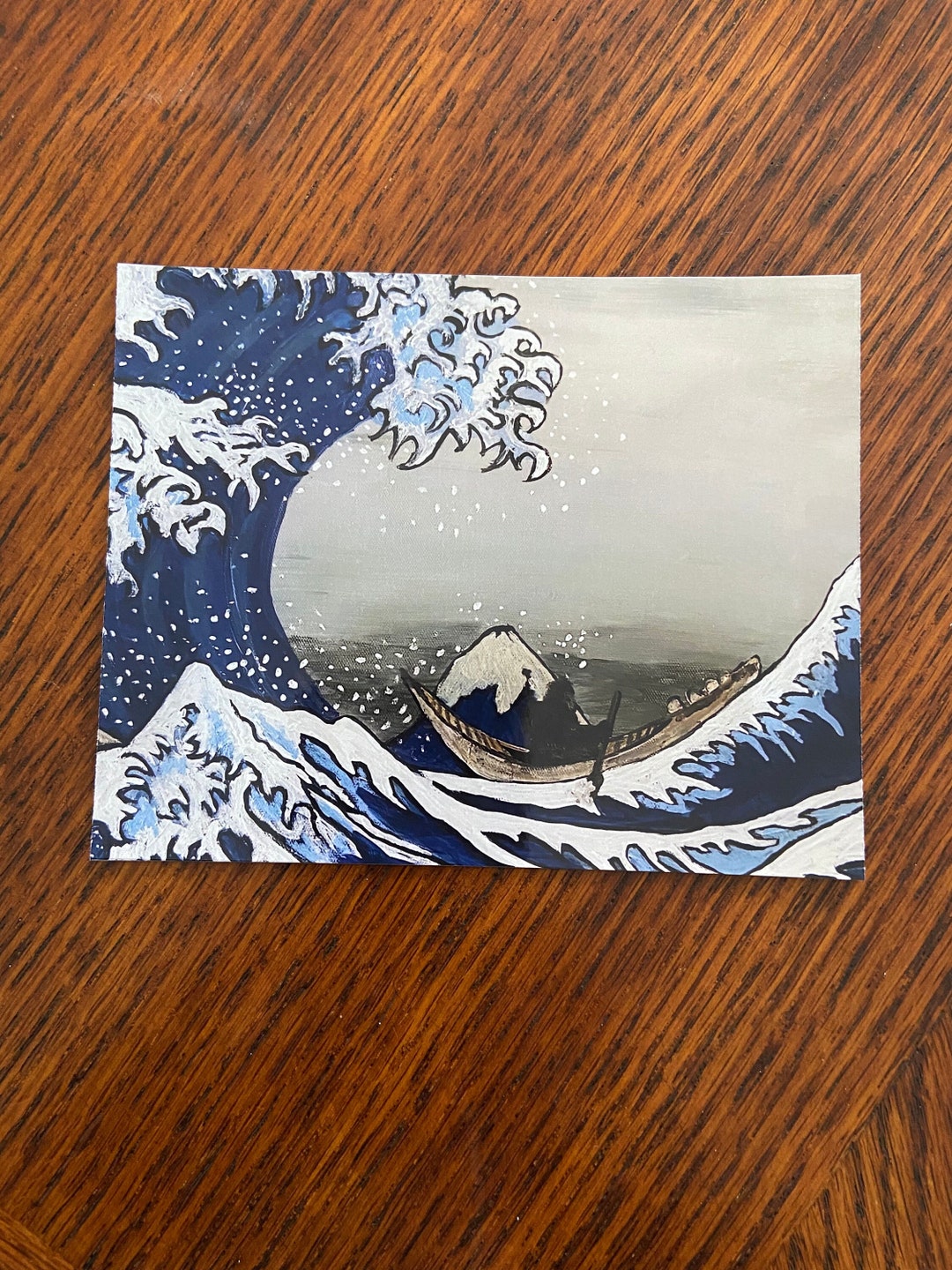 Sasquatch Tsunami Magnet - Etsy
