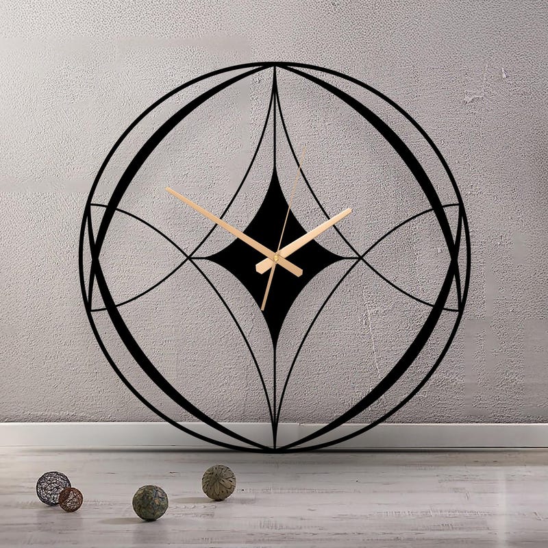 Large Brass Art Deco Wall - Etsy