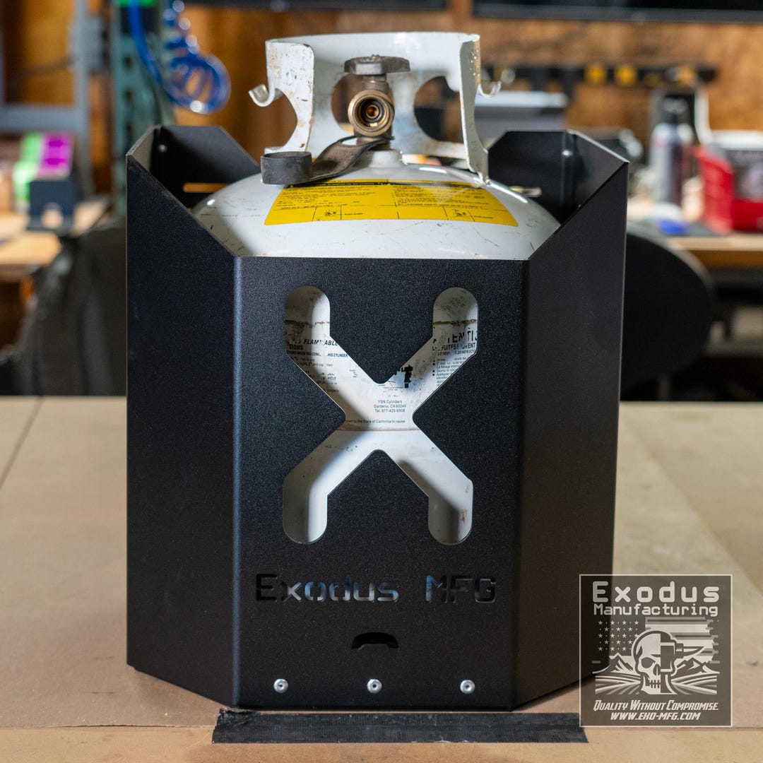 20LB Propane Tank Holder Standard Version Overland, Offroad, Food Truck ...